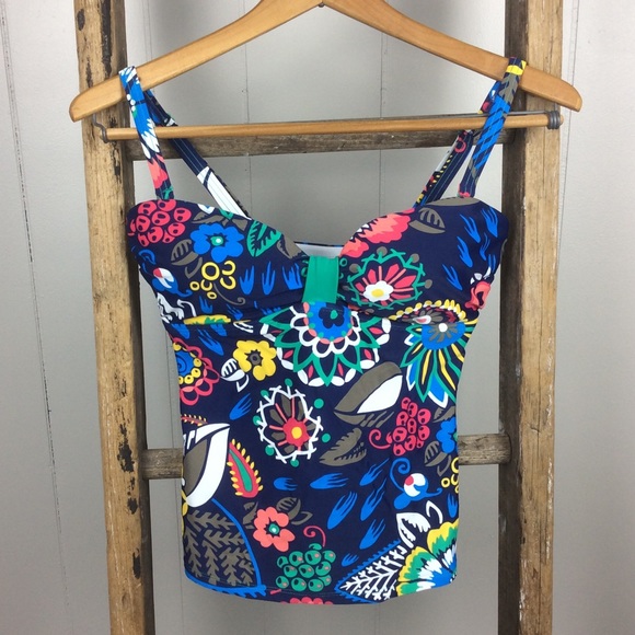 Boden | Swim | Boden Floral Tankini Swim Top | Poshmark